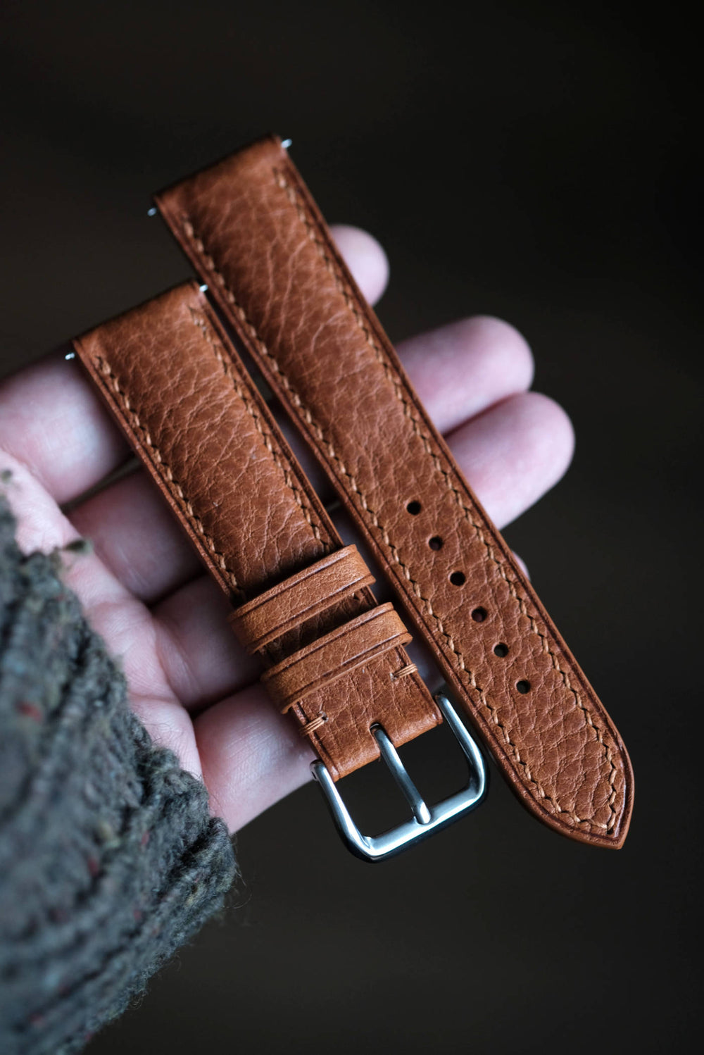 Custom Handmade Leather Watch Strap | Cavalier Goods Co.